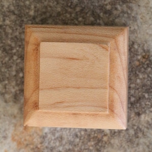 DIY End Caps for Crafts or Furniture Making, Small End Caps, Small ...