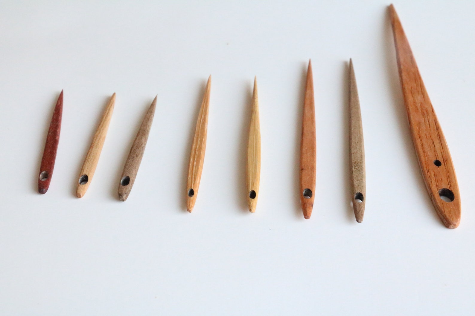 Oaken Nalbinding Medieval Needles, Craft Weaving and Looming Tools ...