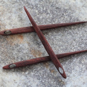 3 Pack Nalbinding Medieval Needles, Made of Your Choice of Hard Wood ...