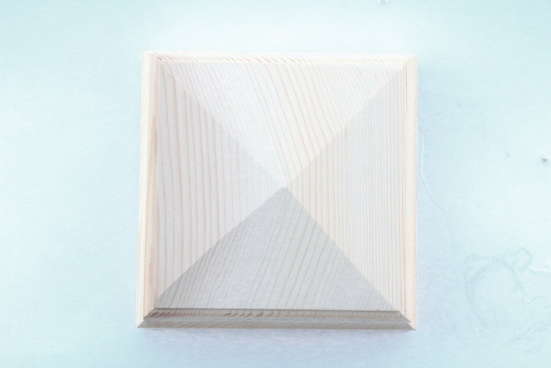 Extra Thick Solid Cedar Fence Post Caps With Profiled Edge, Newel Post ...