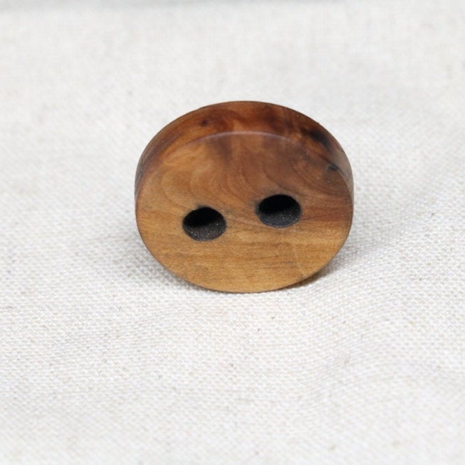 Large apple wood buttons craft buttons large accent buttons | Etsy