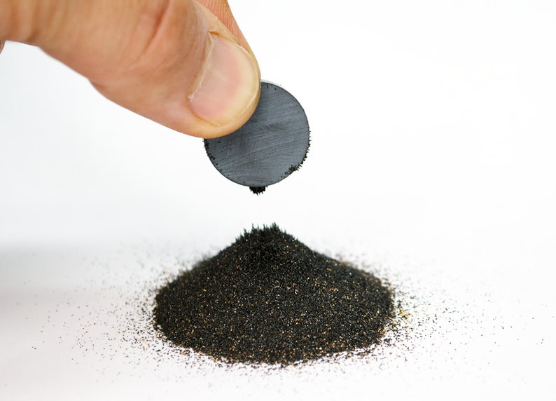 Magnetic Sand for Inlays With Possible Traces of Gold From Gold Mining ...