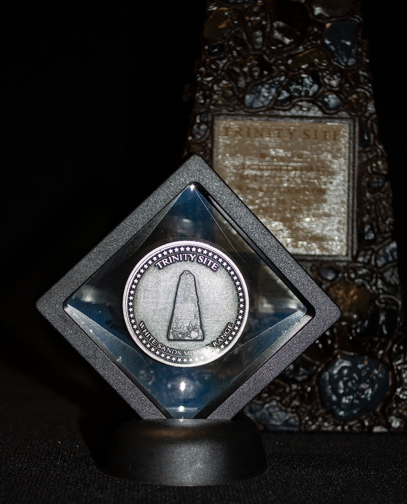 Trinity Site, First Atomic Bomb Test, 40mm Commemorative Coin With ...