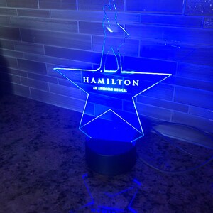Hamilton Night Light - Etsy