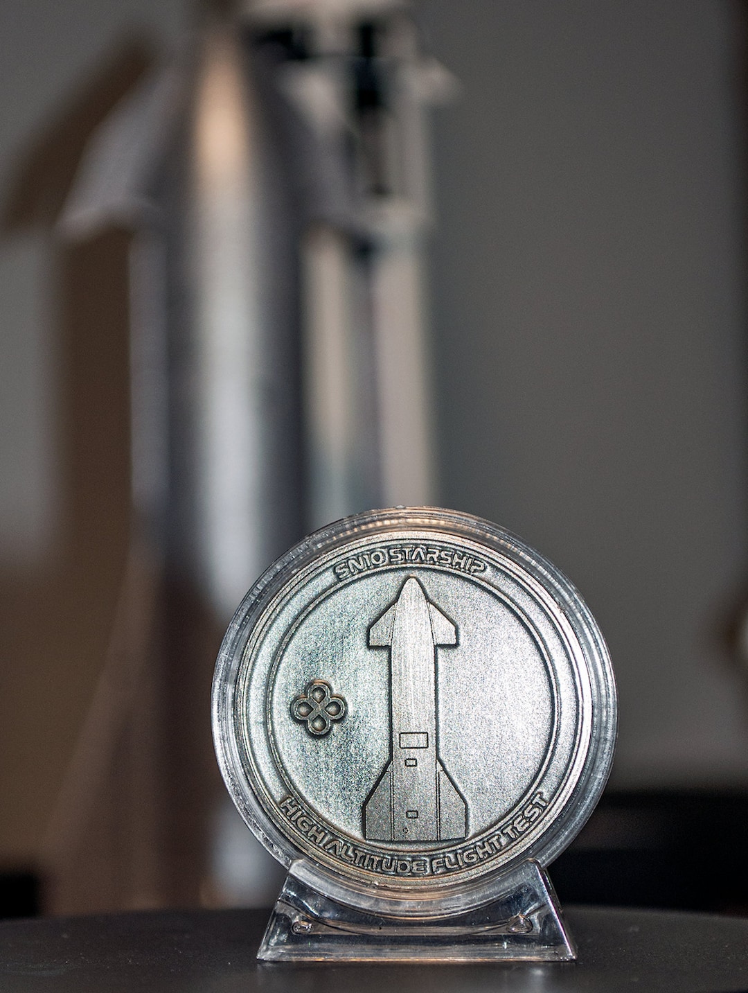 Spacex SN10 Commemorative Coin With Original COPV Tank Piece - Etsy