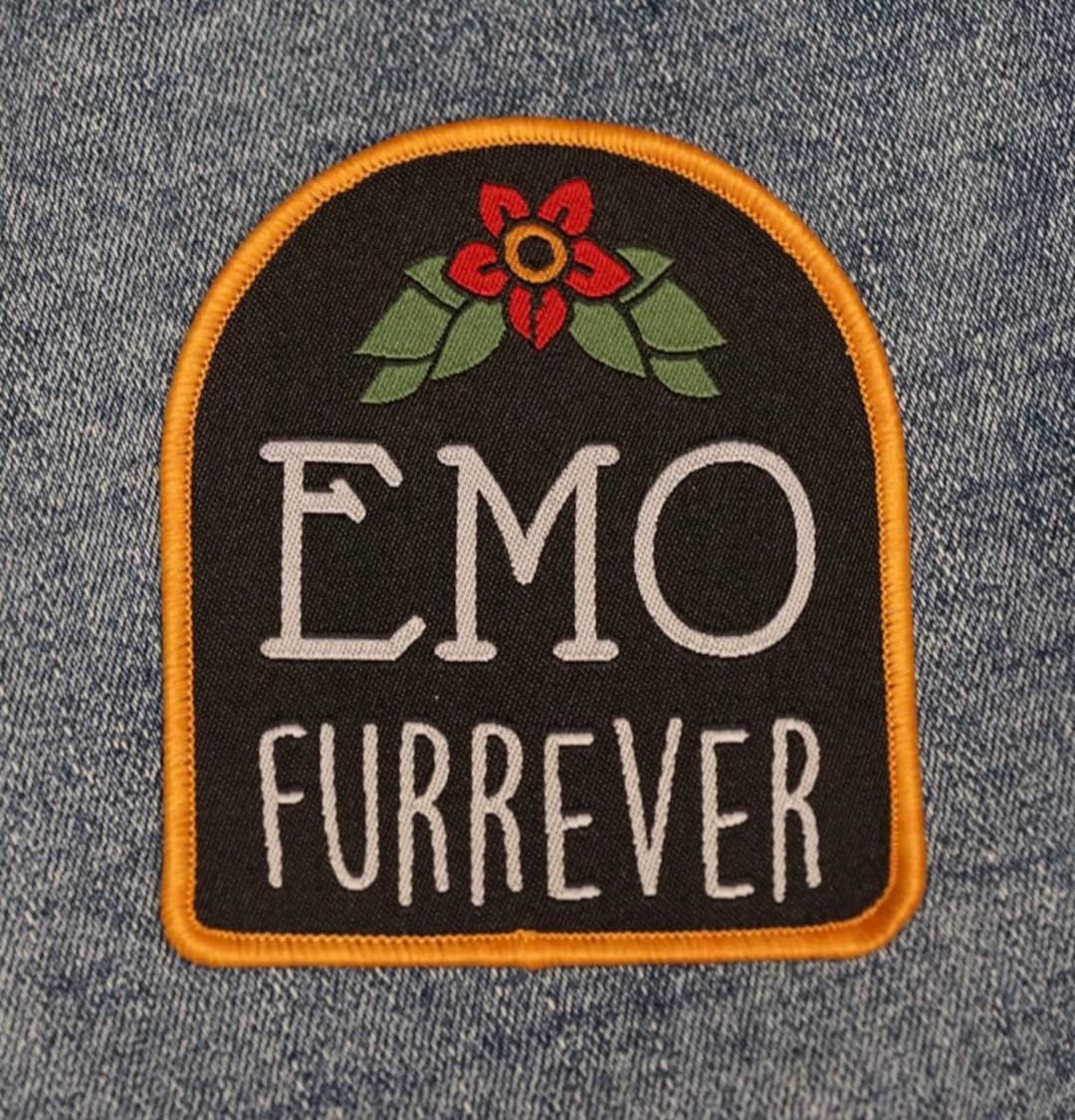 Emo Furrever Patch - Etsy