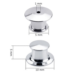 Metal Locking Pin Backs (3) - Etsy