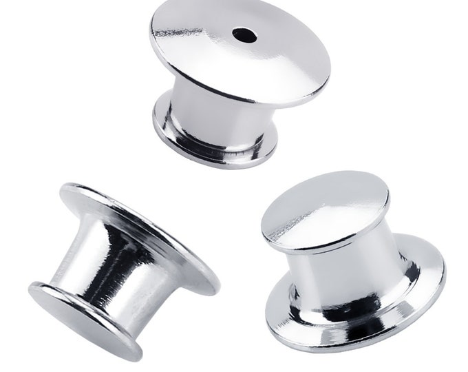 Metal Locking Pin Backs (3) - Etsy