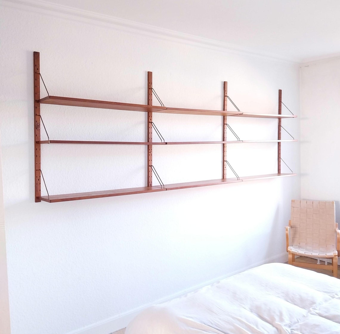 Sven Ellekaer Mid Century Shelving Unit Teak Danish Shelving Unit ...