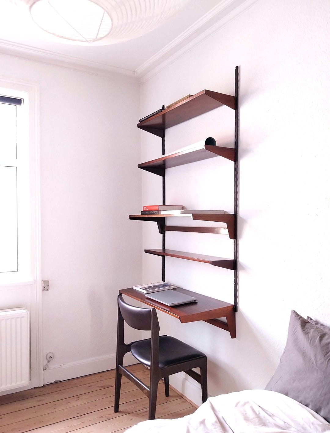 Kai Kristiansen Shelving Unit With Desk Mid Century Modern Wall Unit ...