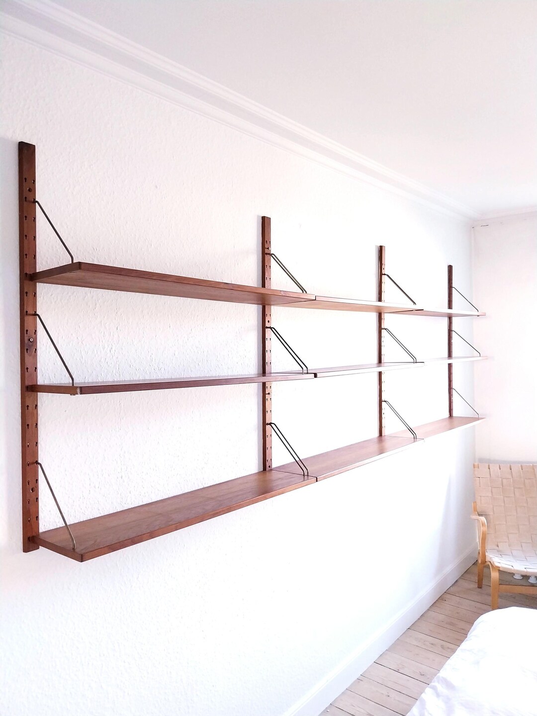 Sven Ellekaer Mid Century Shelving Unit Teak Danish Shelving Unit ...