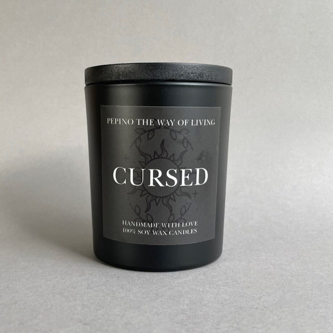Scented Candle in a Glass (200 Ml) — Hand-poured From 100% Soy Wax ...