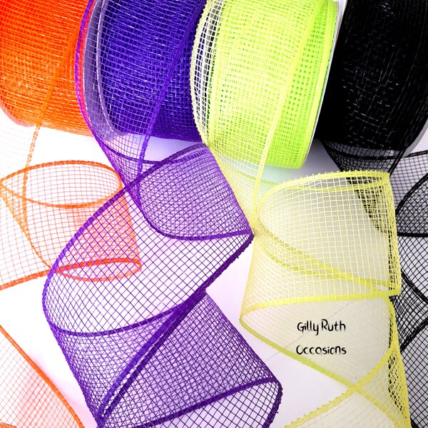 Deco Mesh Ribbon - Etsy