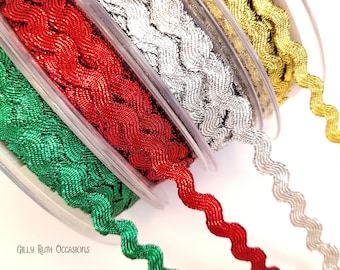 Christmas Ric Rac | Etsy