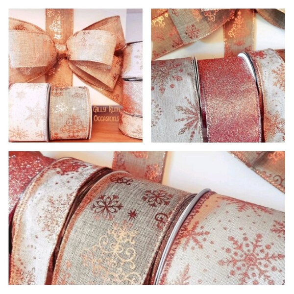 Christmas Ribbon - Etsy