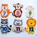 Felt Numbers / Animal Numbers / Animals / Pets / Numbers of - Etsy