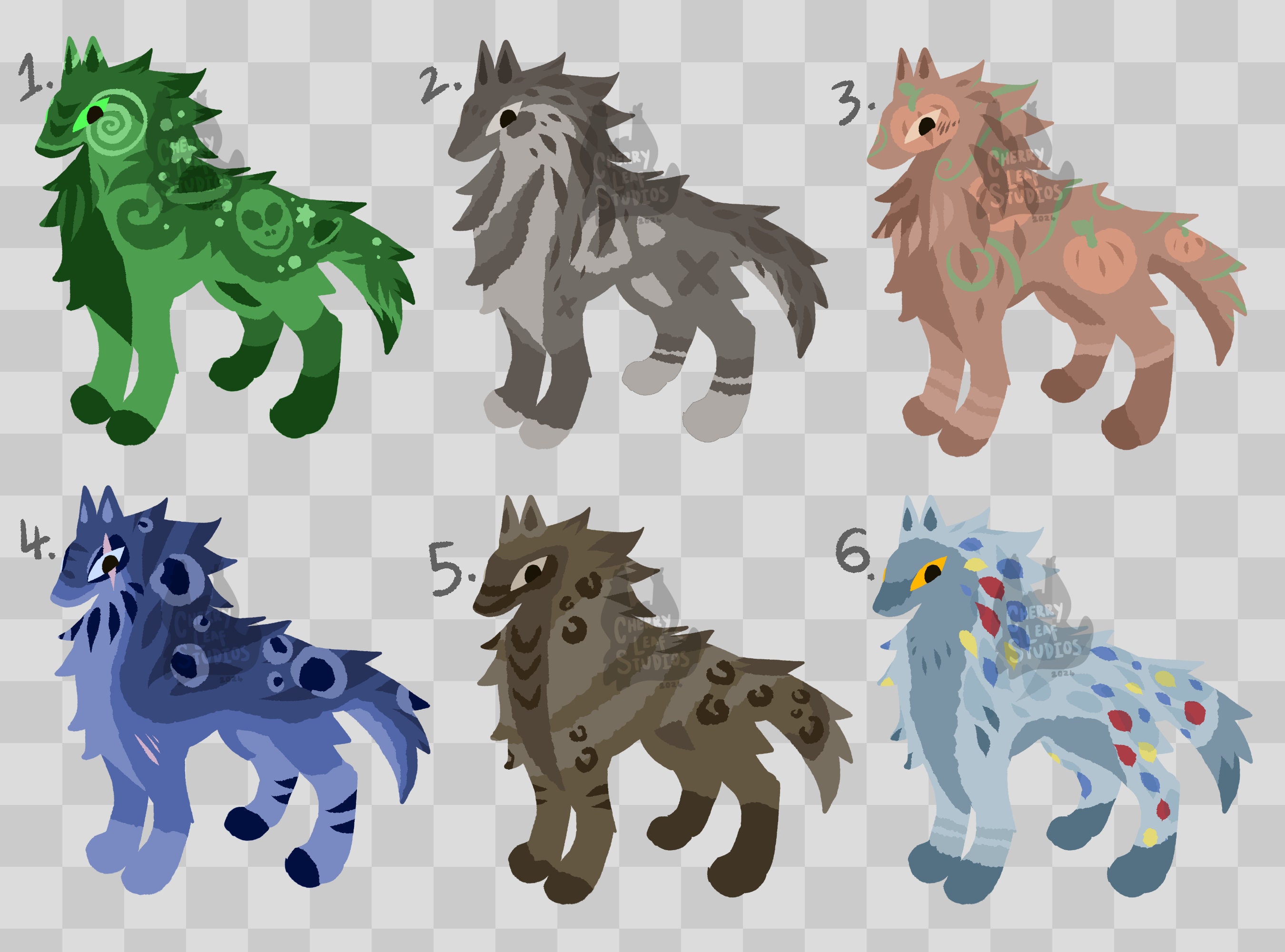 DIGITAL Adopt Furry Art Fursona Character Adopts Design READ ...