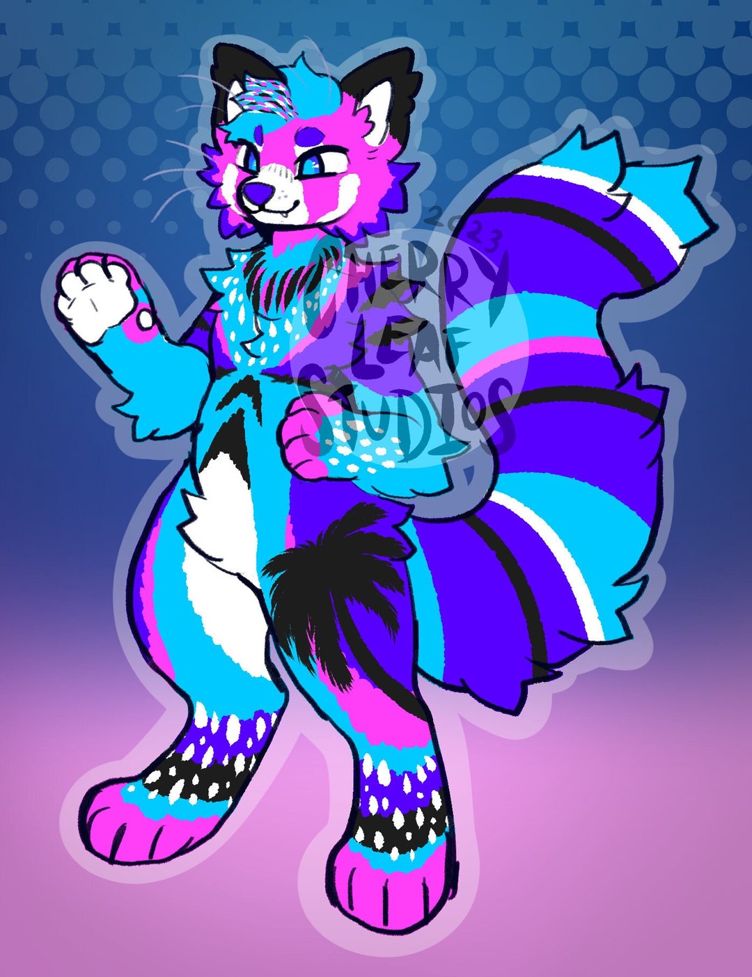 Digital Red Panda Furry Adopt Furry Fandom Adoptable Fursona Etsy Australia