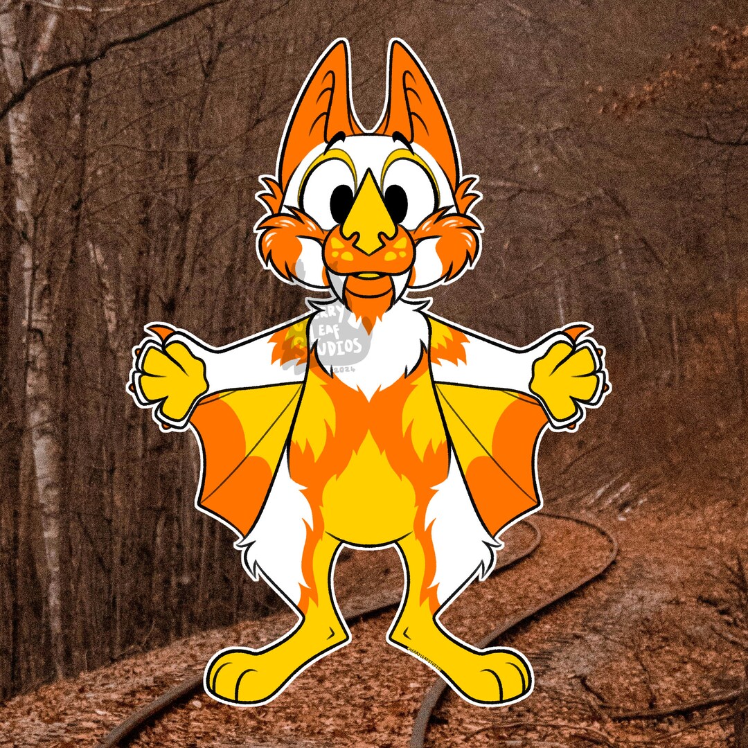 Digital Bat Anthro Furry Adopt Furry Fandom Adoptable Fursona - Etsy