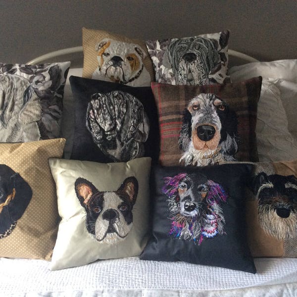 Dog Cushion - Etsy