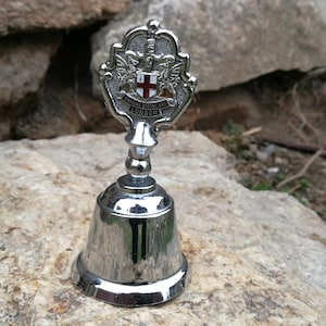 Vintage Bell / Vintage England Bell / Home Decor / Brass Collectible ...