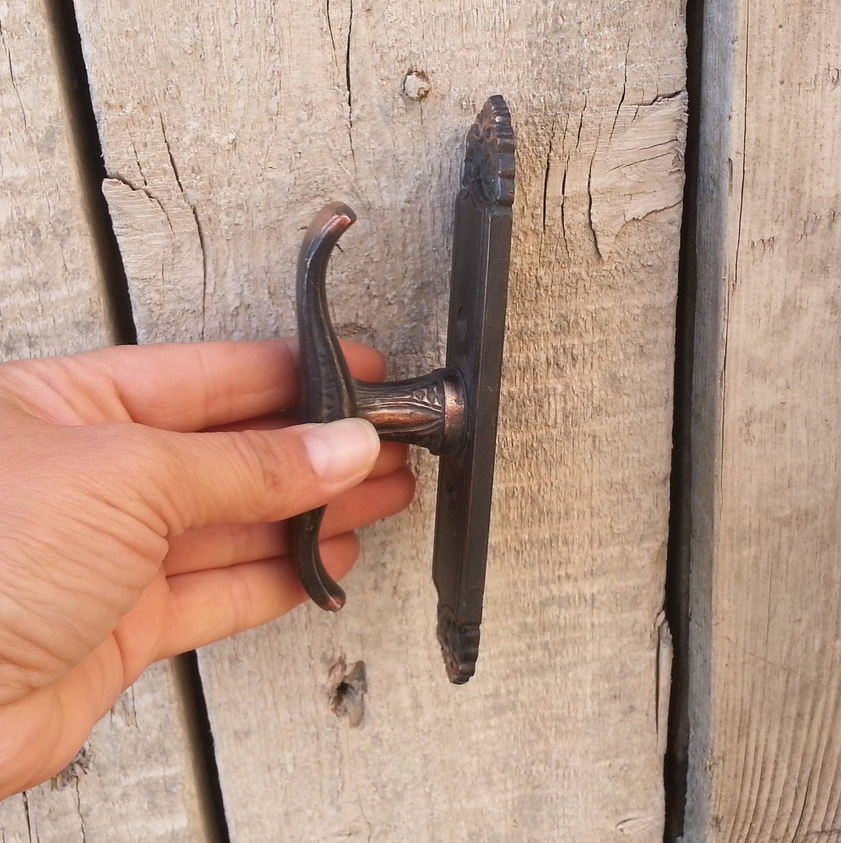 Brass handle / Rustic Brass /Vintage handle /Interior | Etsy