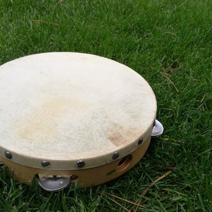 Vintage Tambourine /historic Old Time Music /authentic Vintage ...