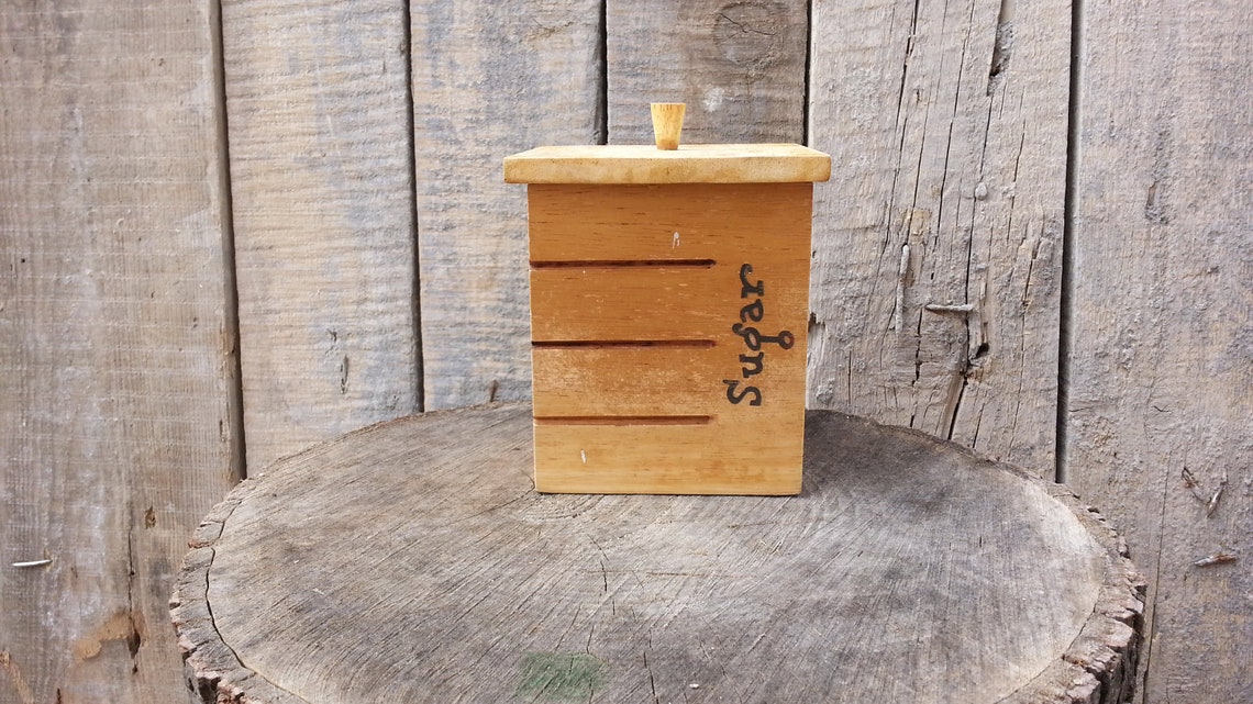Sugar Box / Storage box / Vintage box / Candy box /Old box | Etsy