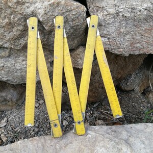 Old Wooden Ruler / Wooden Wood / Natural Wood Meter / Collectible Meter ...