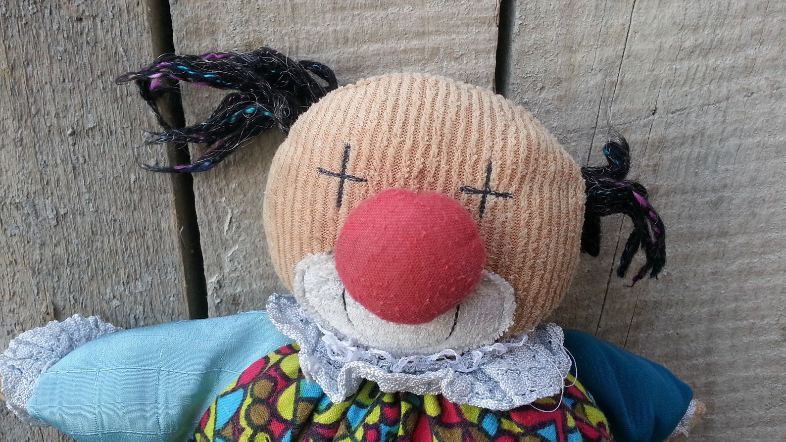 An Old Rag Doll / Handmade Doll /circus Clown /clown Toy / - Etsy