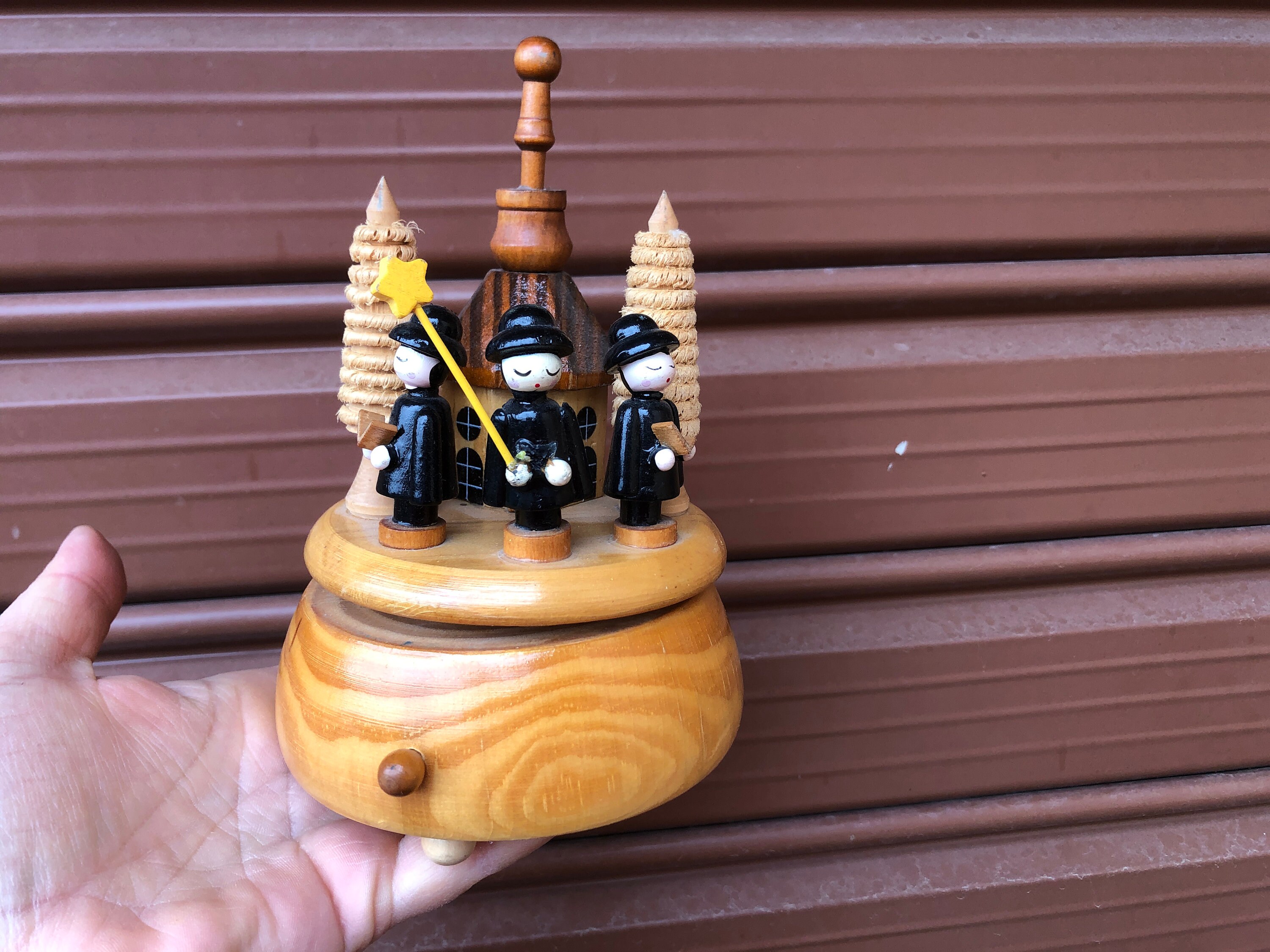 Musical Carousel / A Musical Toy / Vintage Toy / A Wooden Toy ...