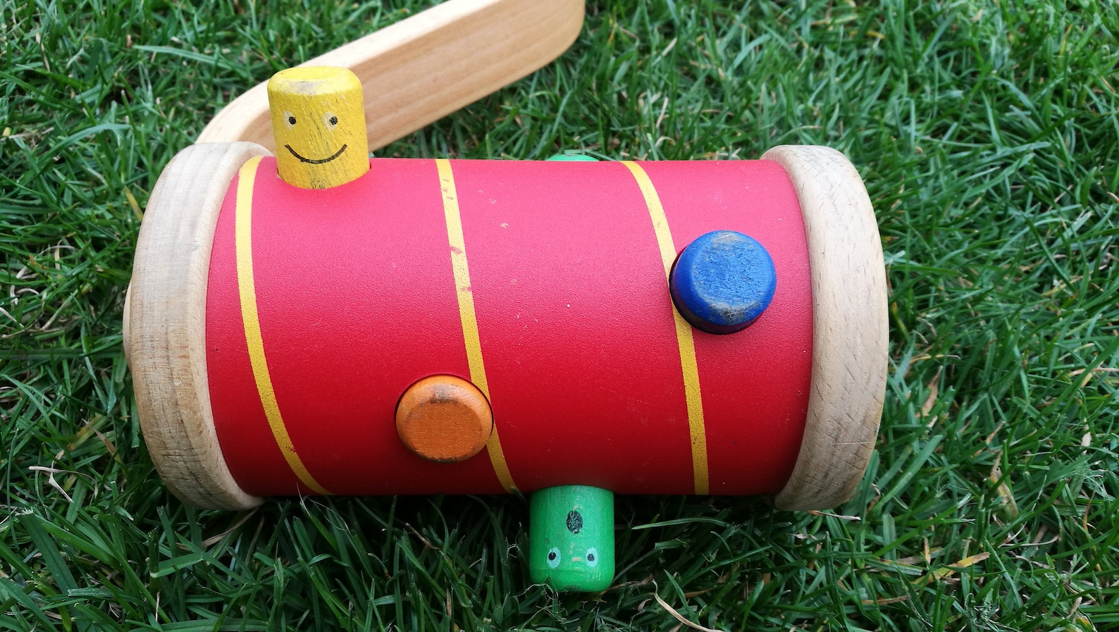 Vintage Toy / Pushing Toy / Wooden Push Toy / Gift for 1 to 5 Years Old ...