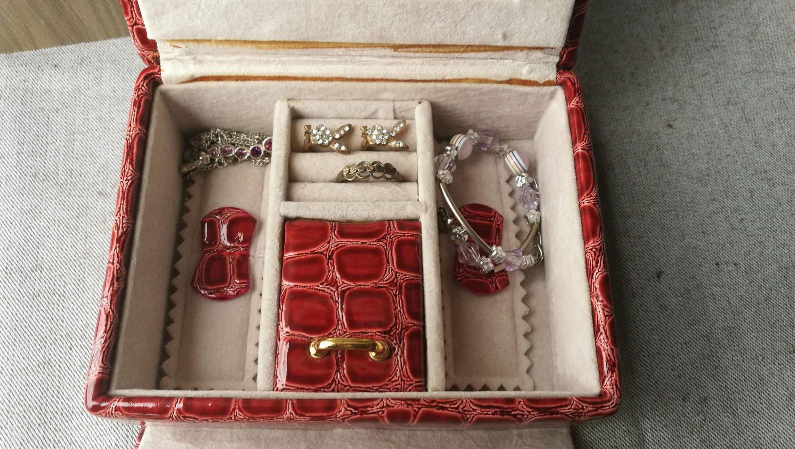 Jewelry Bag / Jewelry Box / Keepsake Box / Girls Jewelry Box / - Etsy