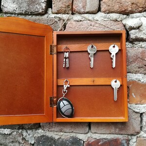 Wooden Key Box / Art Box / Home Decor / Key Holder / Key Storage /key ...