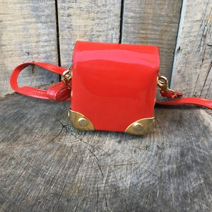 Red Leatherette Bag /leatheretter Bag /shoulder Bag /handmade ...