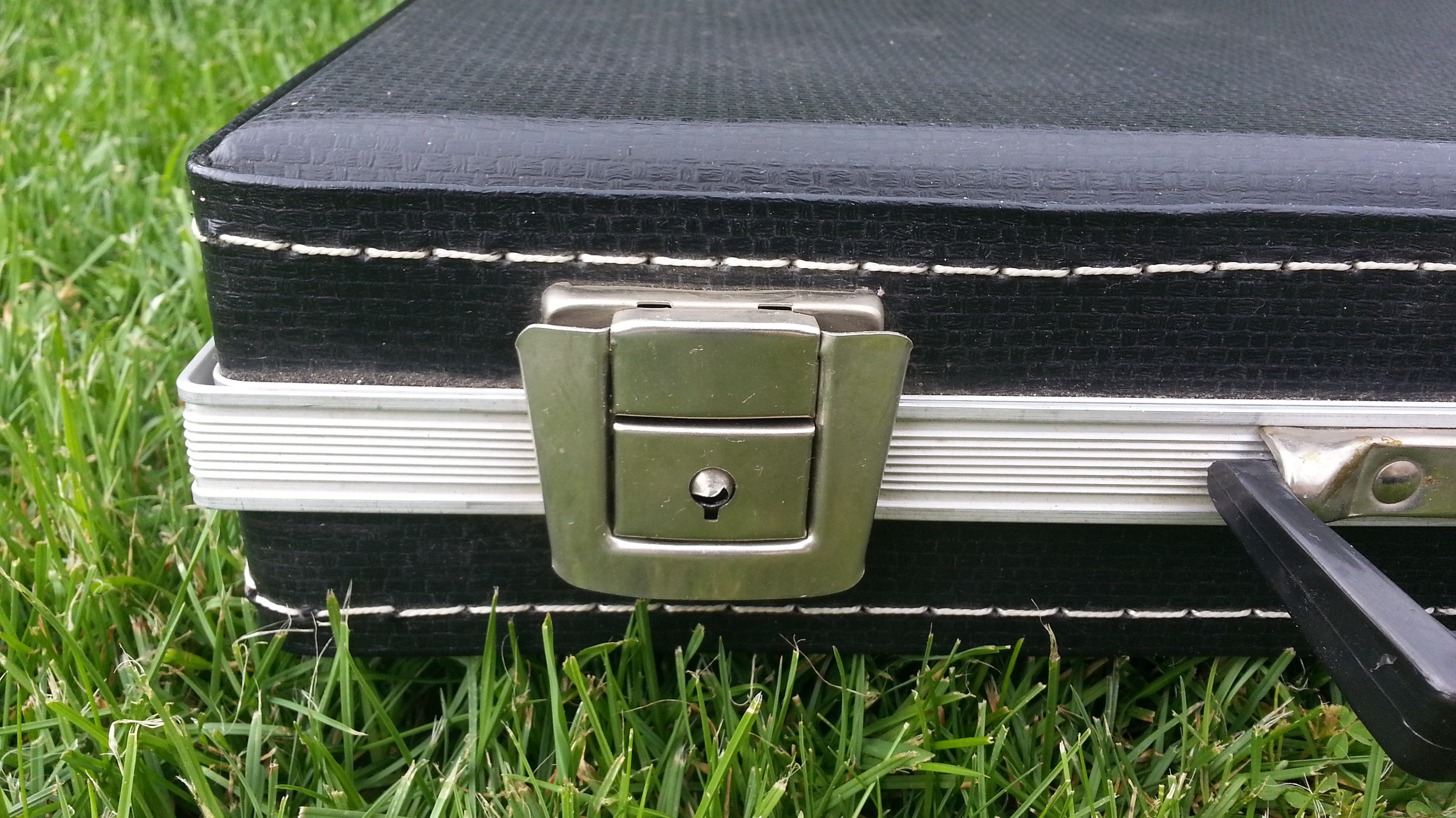Vintage Document Case /black Suitcase for Documents /retro Suitcase ...