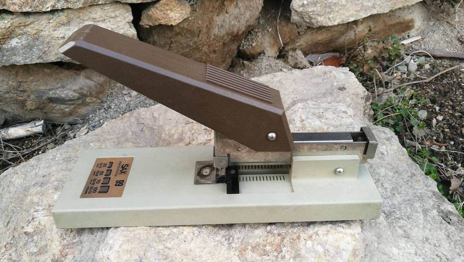 Office Tool / Old Tool / Office Accessory / Heavy Duty Stapler - Etsy