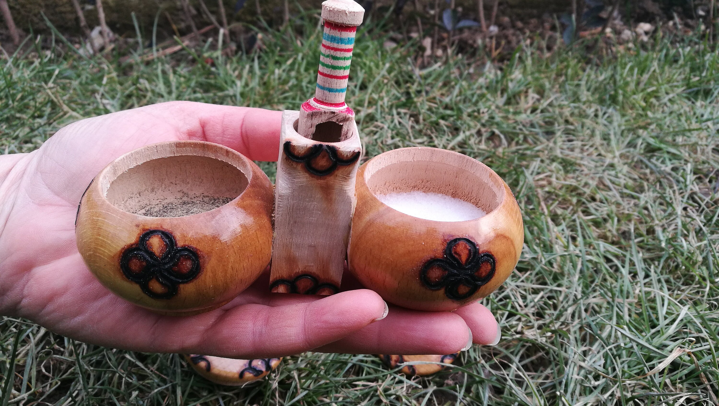 Wooden Salt Box / Wooden Salt / Vintage Wooden Spice Jar / Old Salt Box ...