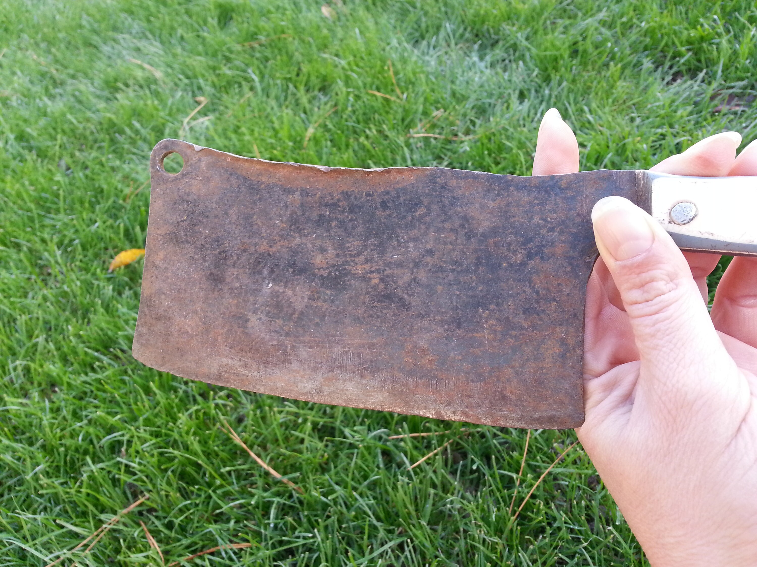 Vintage Cleaver / Meat Cleaver / Meat Knife / Big Knife / - Etsy