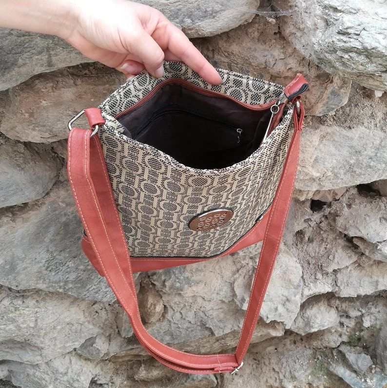 Bolso de señora / Bolsa de artículos de tocador / Bolsos y - Etsy España