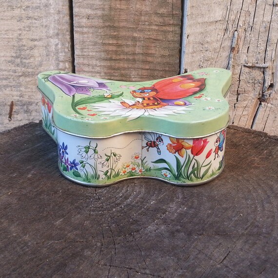 Metal Food Box / Metal Box for Sandwiches / Metal Food Box / | Etsy