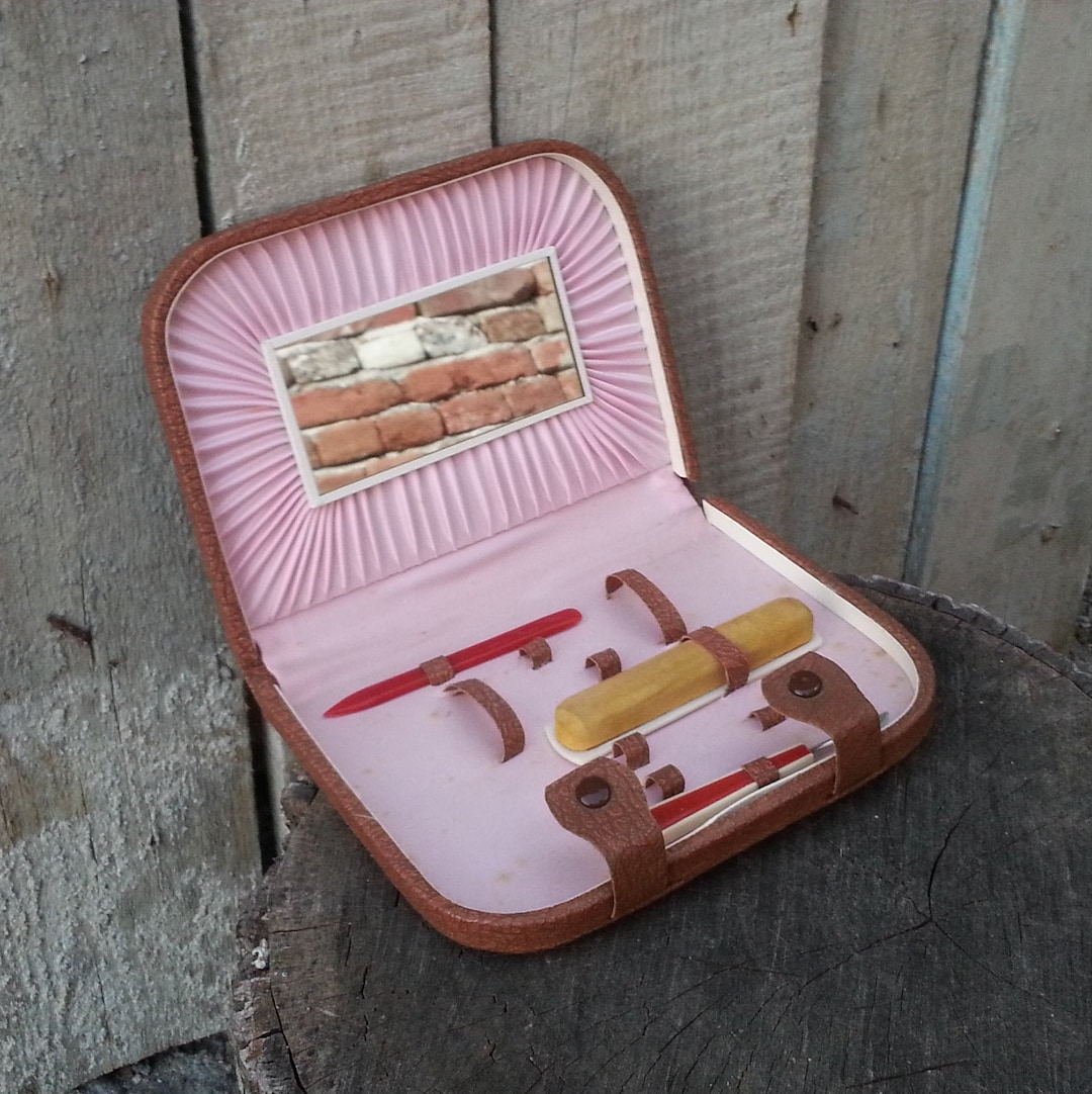 Manicure Case / Tool Case / Tool Organizer / Gift Idea /vintage ...