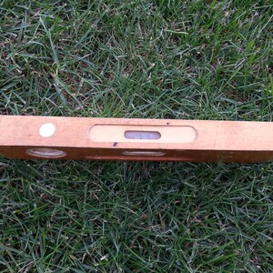 Vintage Wooden Level / Antique Tool /primitive Wooden Level /rustic ...