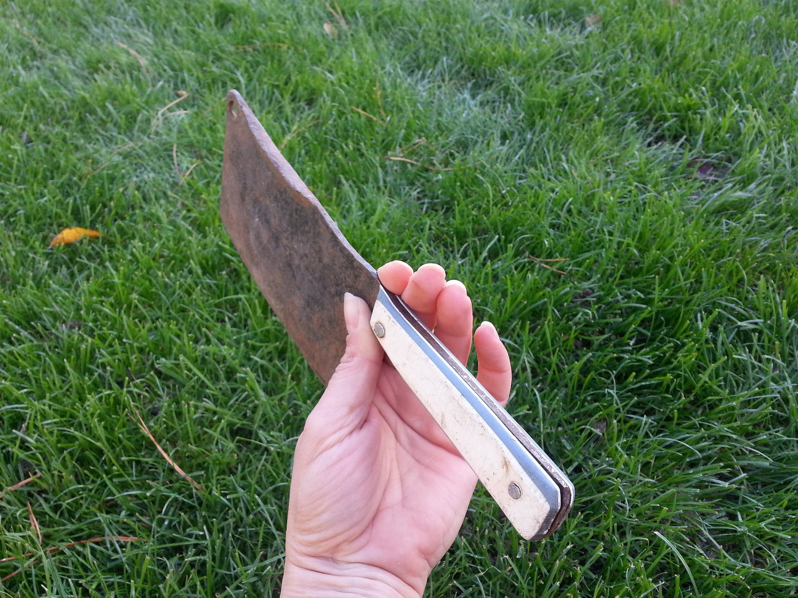 Vintage Cleaver / Meat Cleaver / Meat Knife / Big Knife / - Etsy