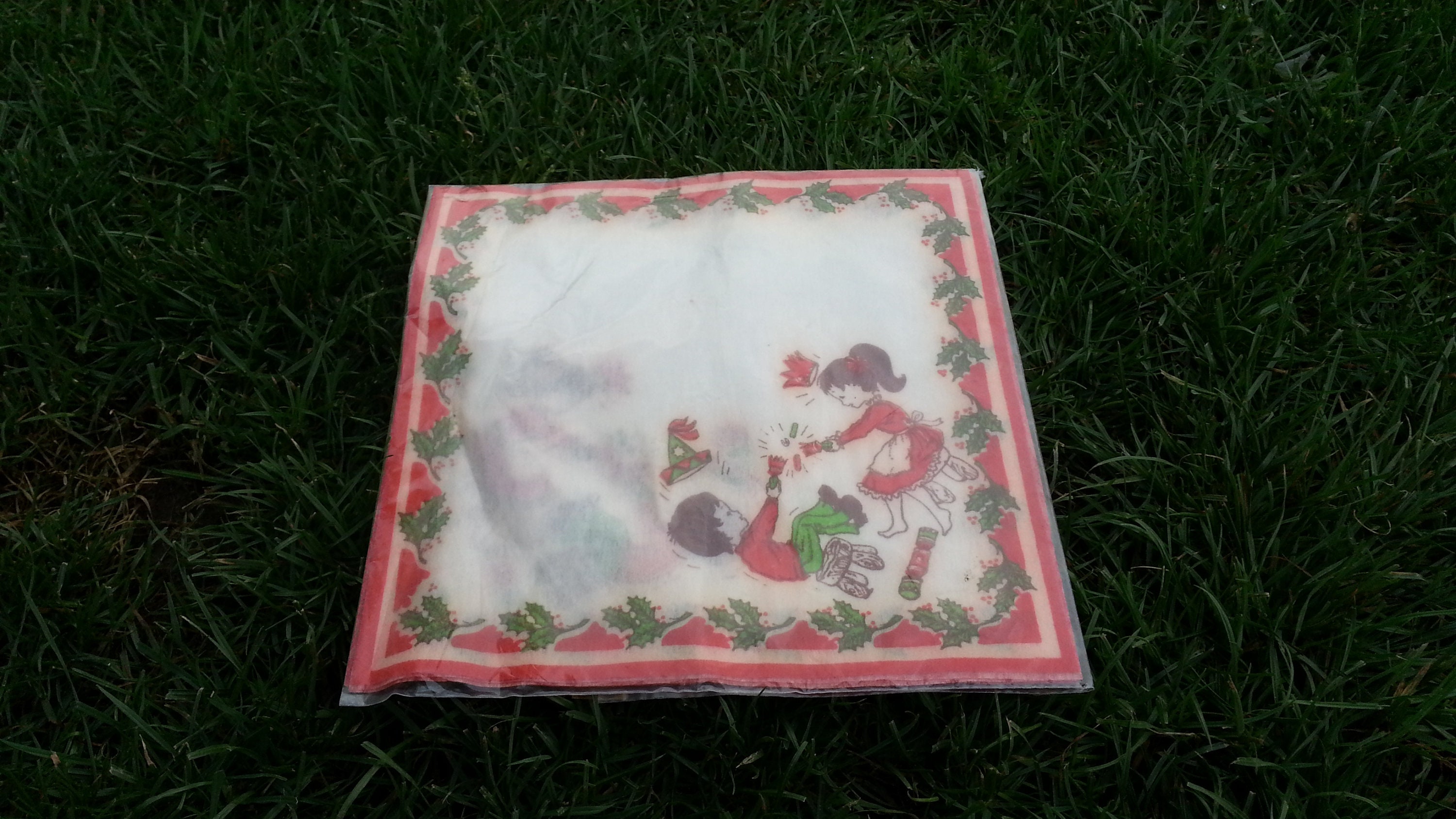 Paper Napkins / Stamped Napkins / Vintage Napkins / Old - Etsy