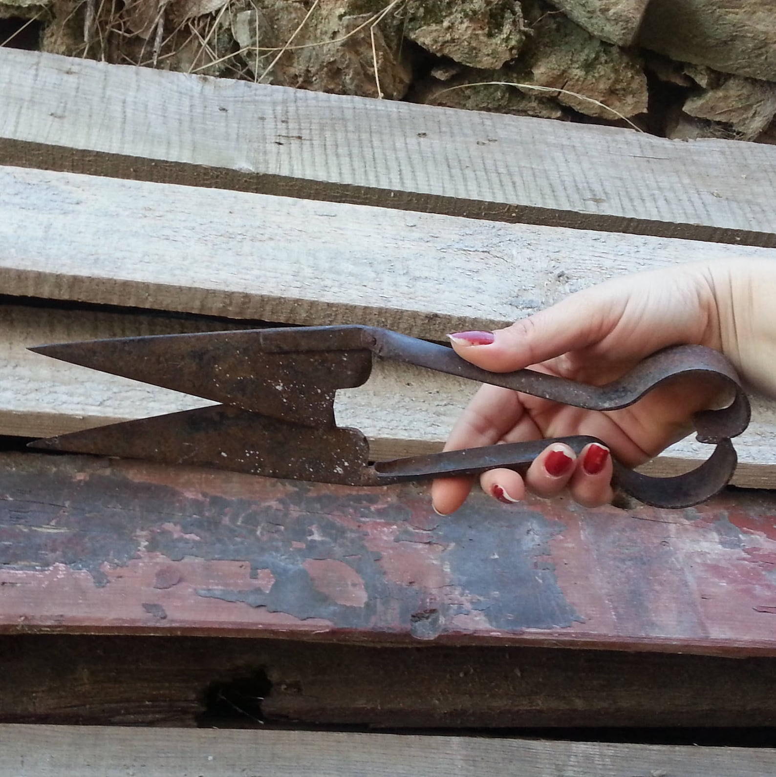 Scissors for Cutting Sheeps / Scissors / Antique Scissors / Vintage ...