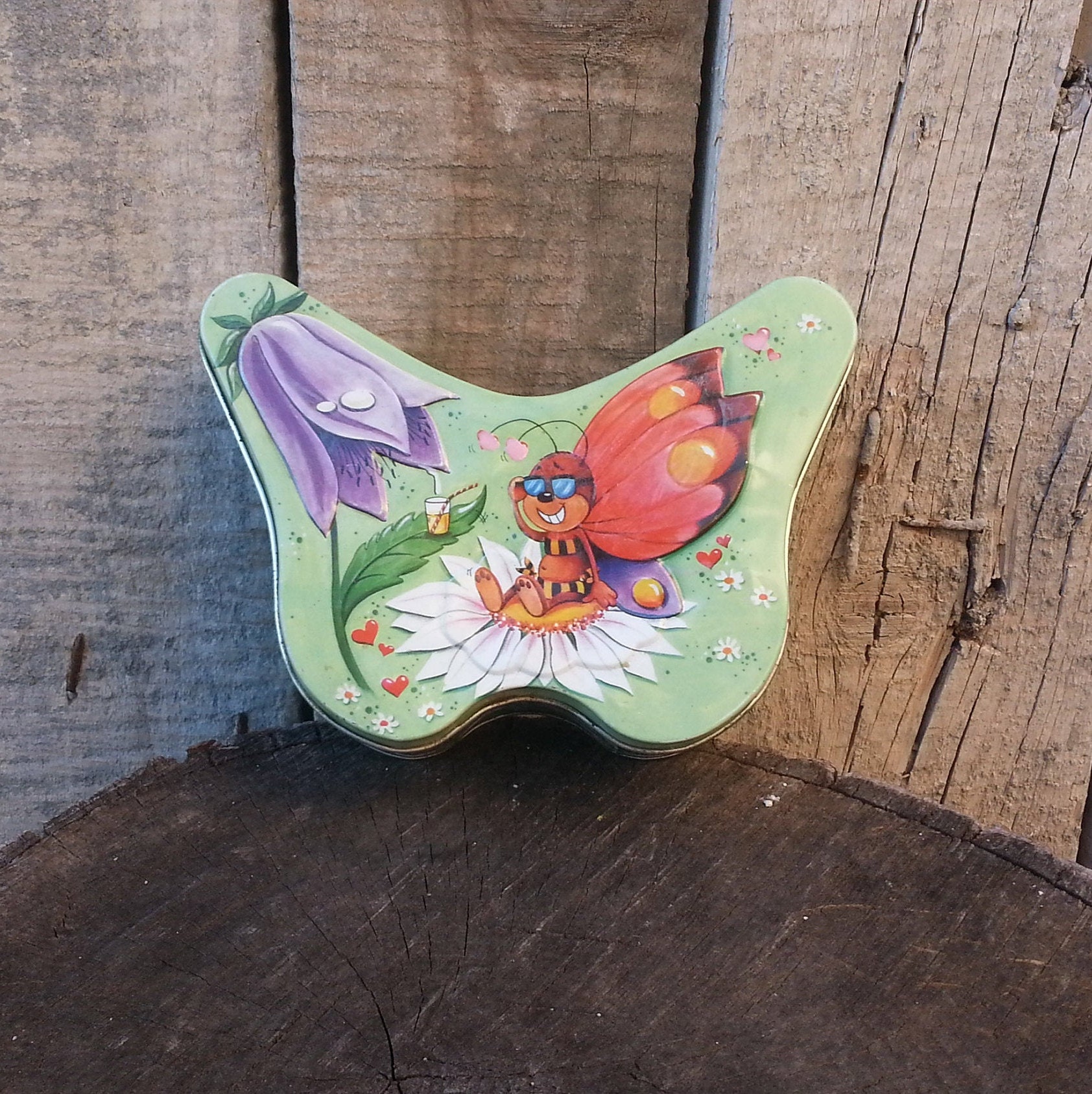 Metal Food Box / Metal Box for Sandwiches / Metal Food Box / Vintage ...