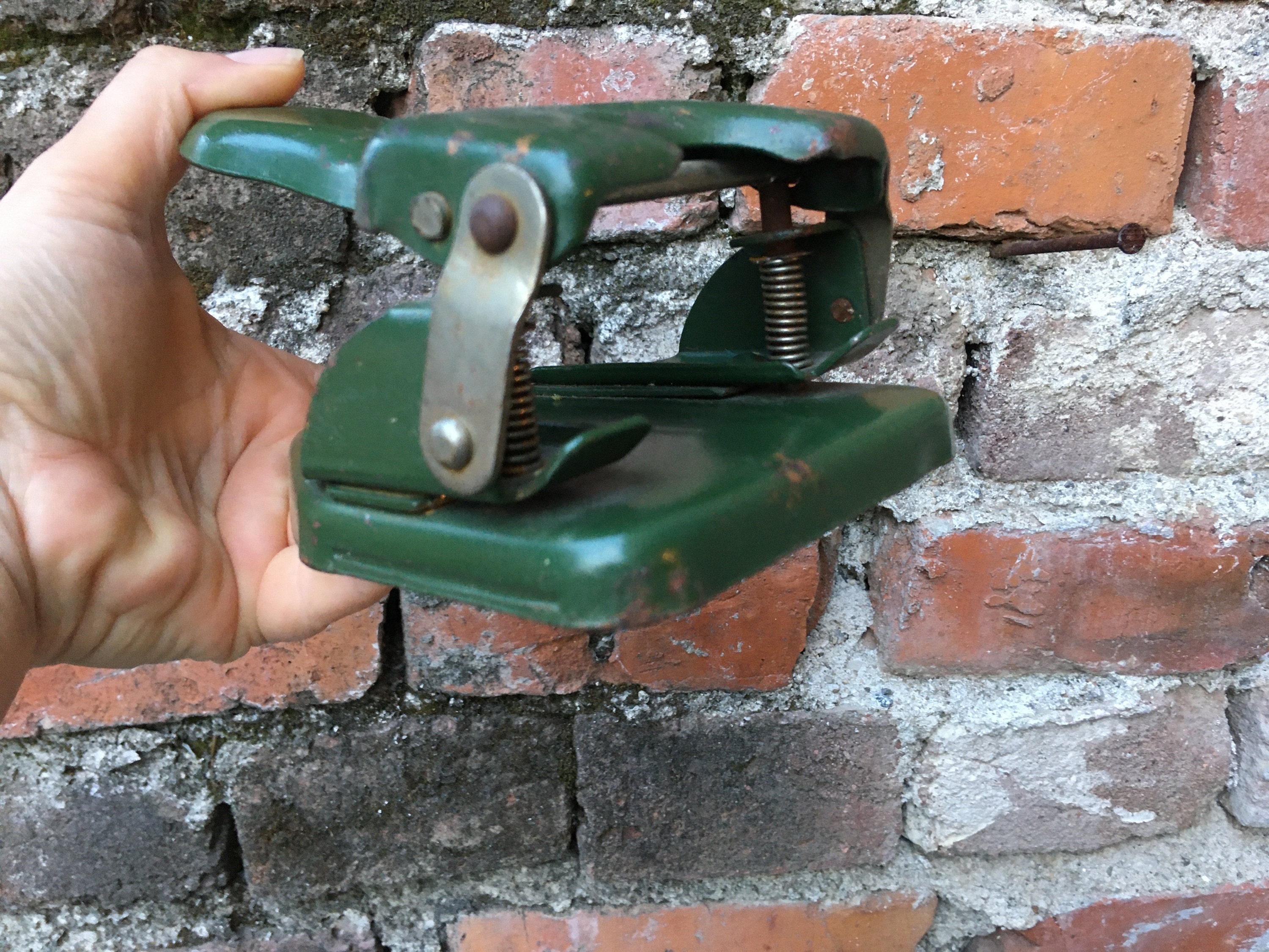 Vintage Metal Perforator /paper Perforator /office Utensils /metal ...