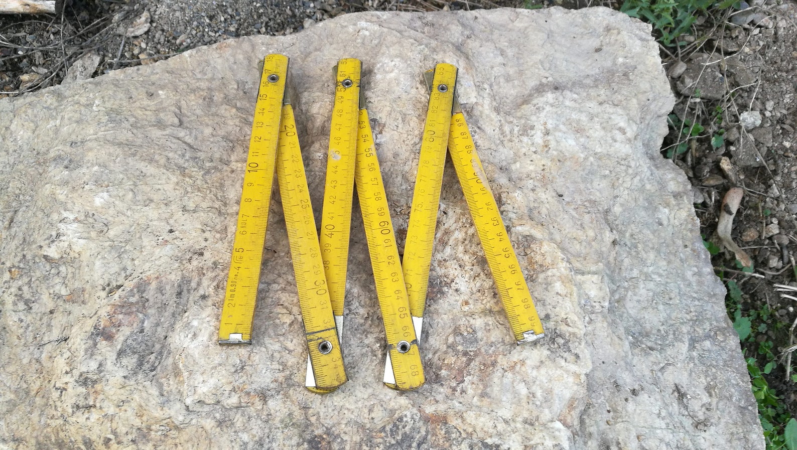 Old Wooden Ruler / Wooden Wood / Natural Wood Meter / - Etsy