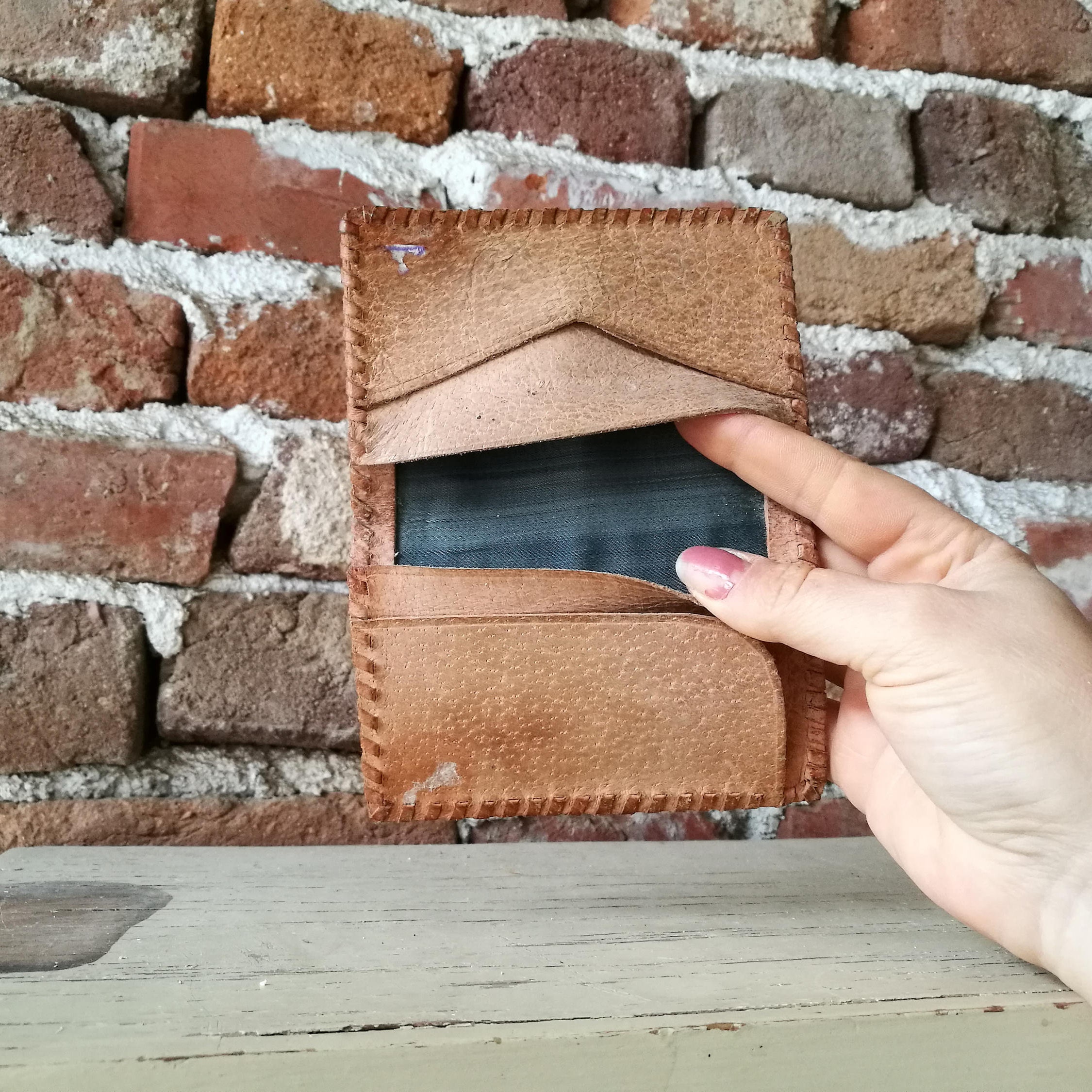 Hand Made Wallet / Genuine Leather Wallet / Leather Wallet / Genuine ...